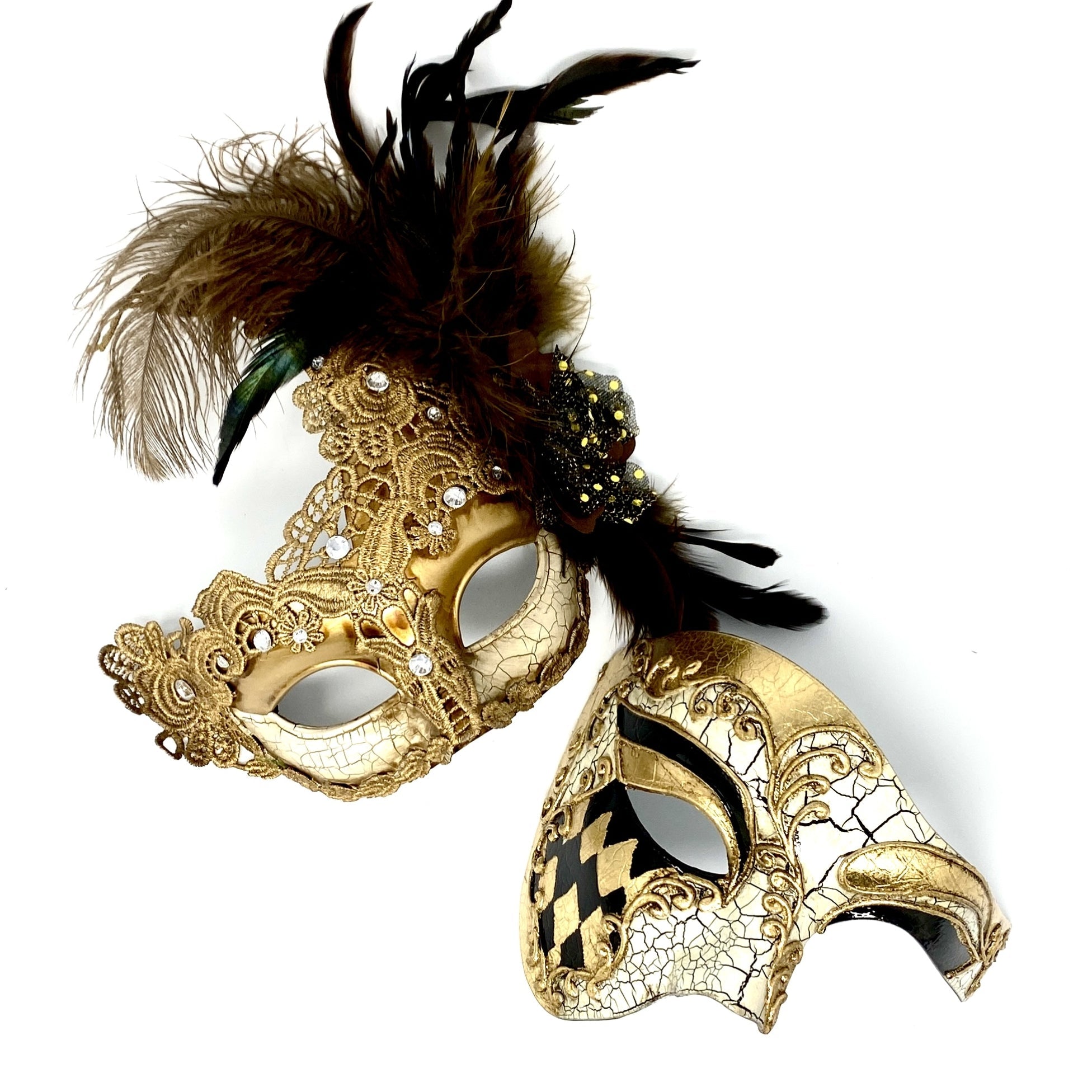 masquerade Party masks for couples – Masque Party