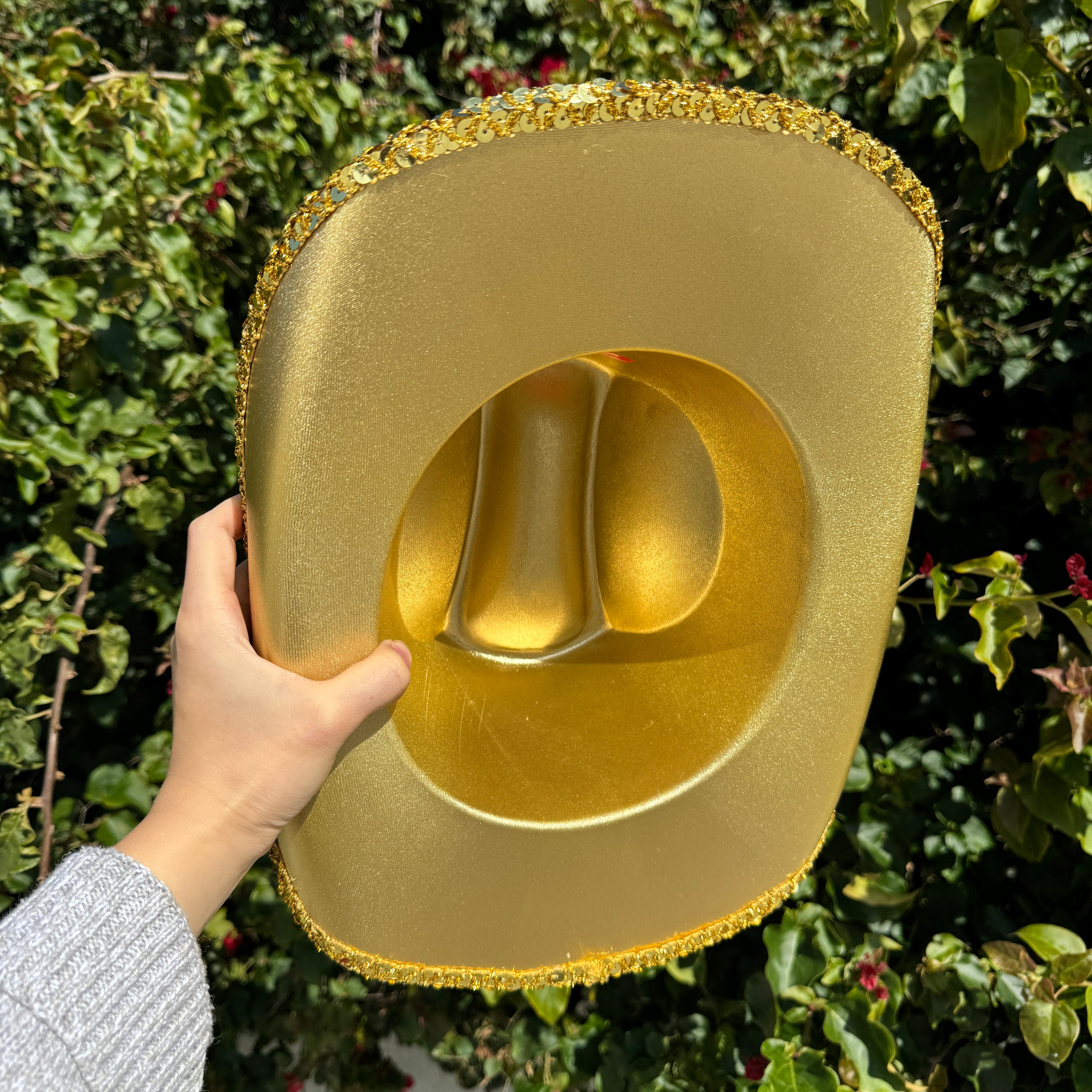 Disco Ball Mirror Cowboy Hat, Sparkly Concert Hat for Music Festivals ...