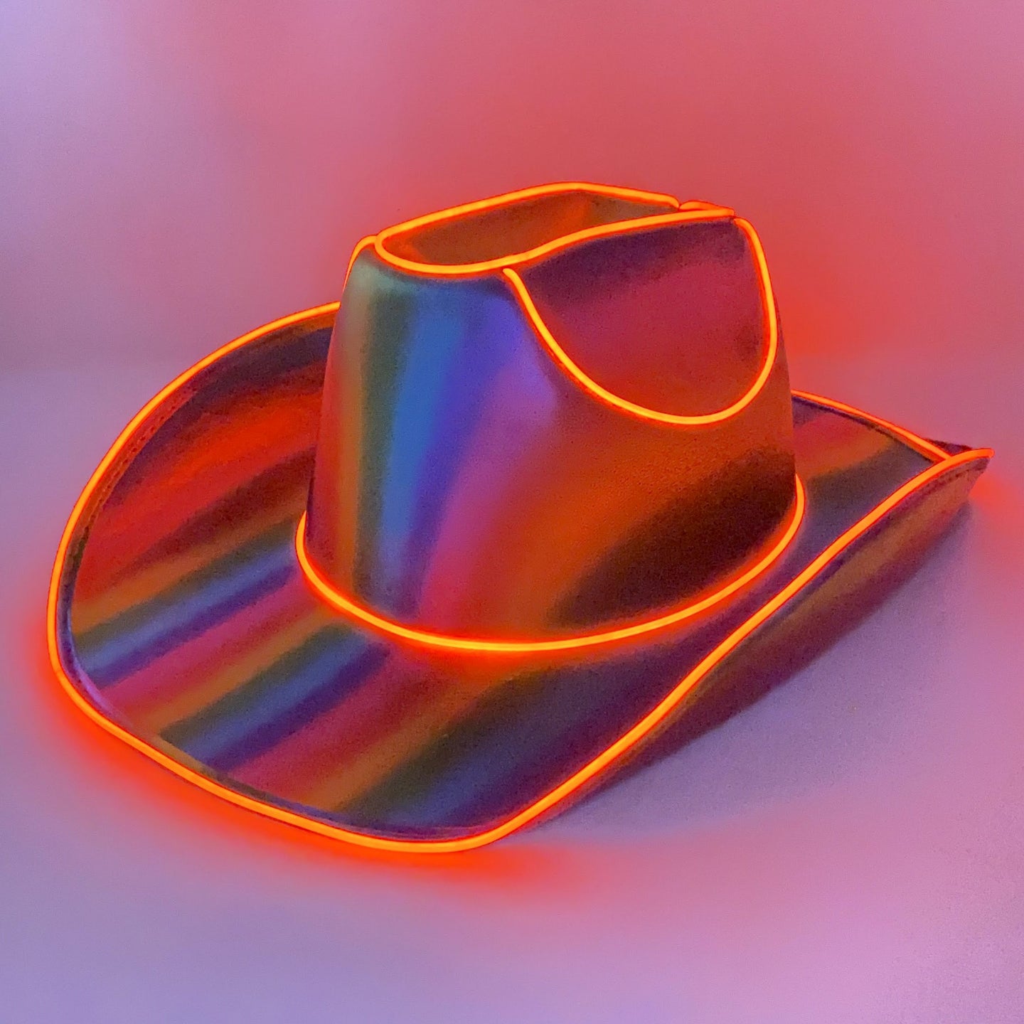 LED Light Up Hat, Adult Cowboy , Cowgirl Hat, for Halloween, Christmas ...